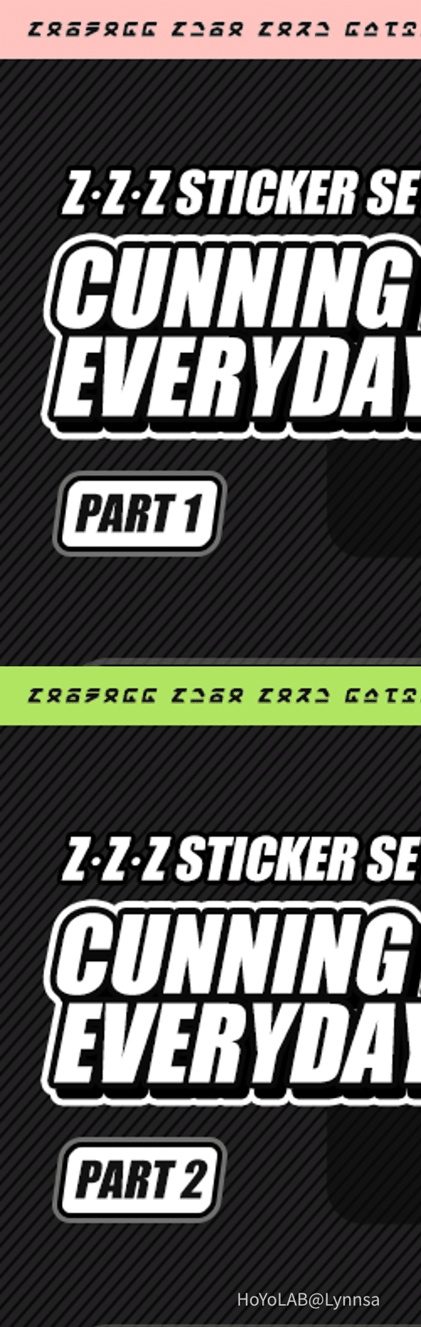 [NEW] Zenless Zone Zero Sticker Set 1 — Cunning Hares Everyday Life ...