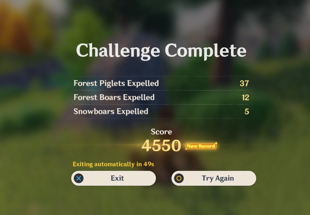 High wind trial score Genshin Impact | HoYoLAB