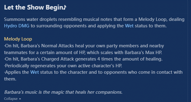 [Barbara] Character Development Strategy Genshin Impact | HoYoLAB