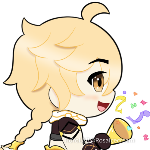 Aether 2nd Anniversary emote~ Genshin Impact | HoYoLAB