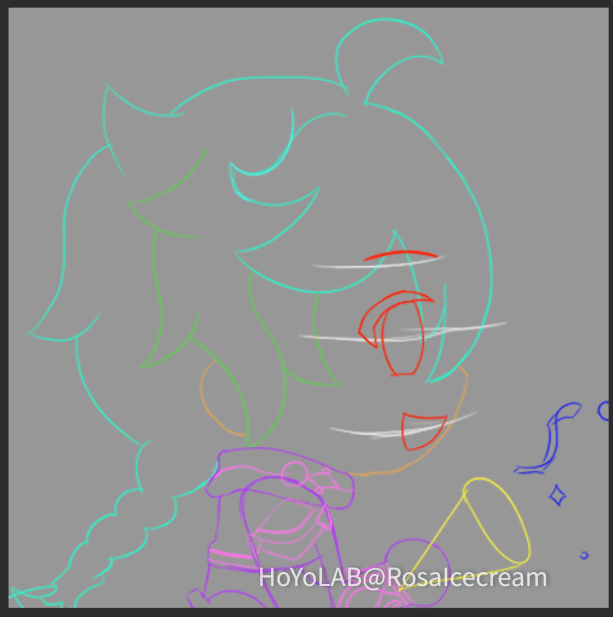 Aether 2nd Anniversary emote~ Genshin Impact | HoYoLAB