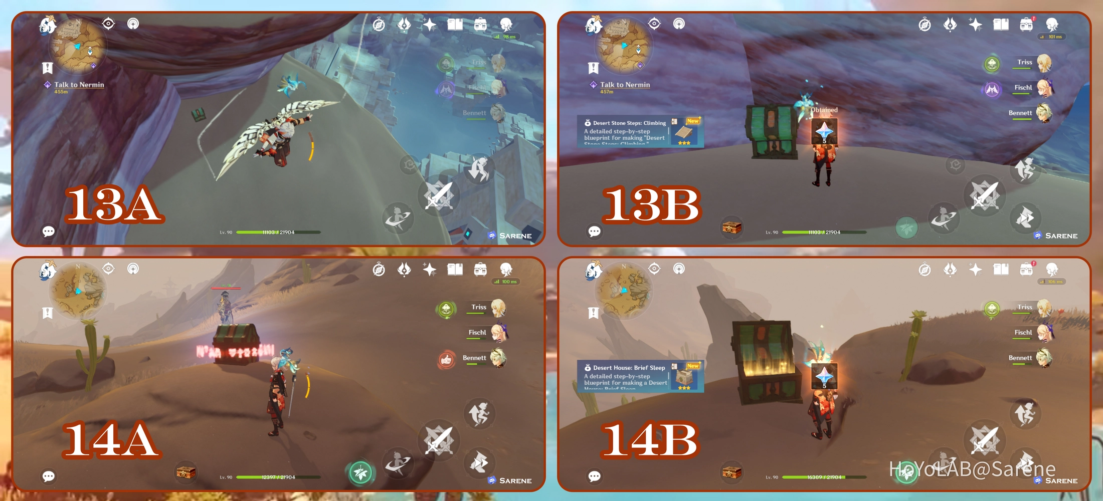 [Version 3.1] All Sumeru Desert Remarkable Chests (30 Total) Genshin ...