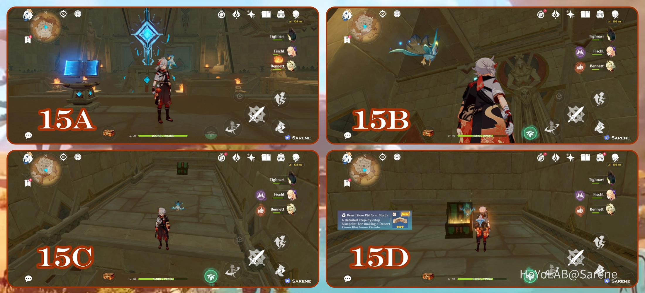 [Version 3.1] All Sumeru Desert Remarkable Chests (30 Total) Genshin ...
