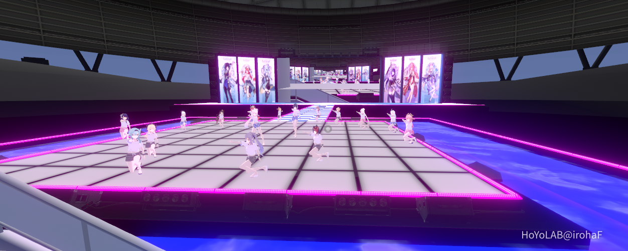 [ WIP ] lets watch some dancing on VRChat Genshin Impact | HoYoLAB