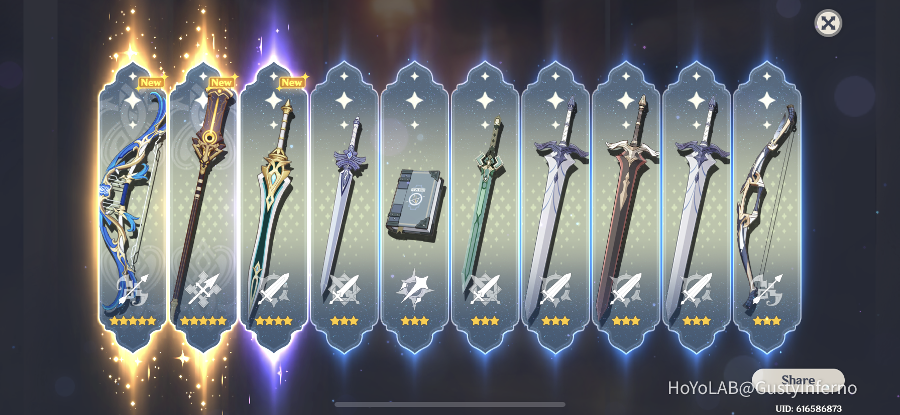 Weapon banner luck Genshin Impact | HoYoLAB