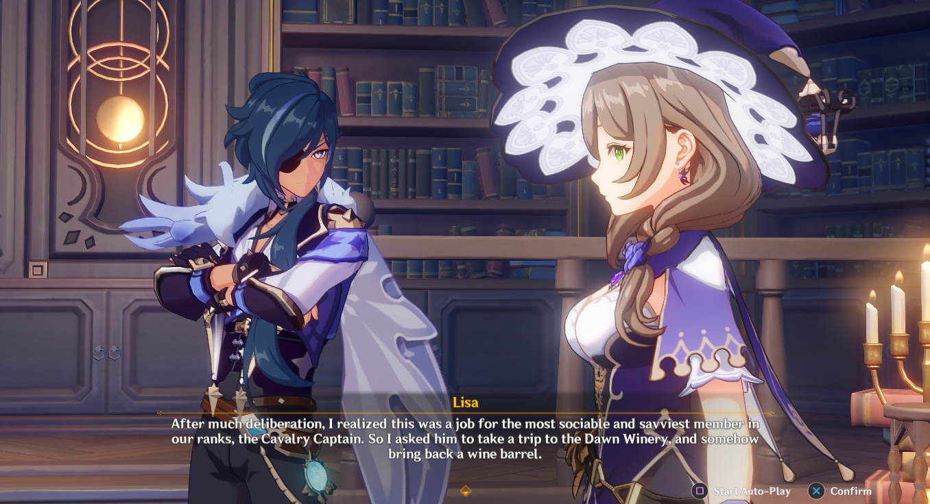 Oh Lisa Genshin Impact | HoYoLAB