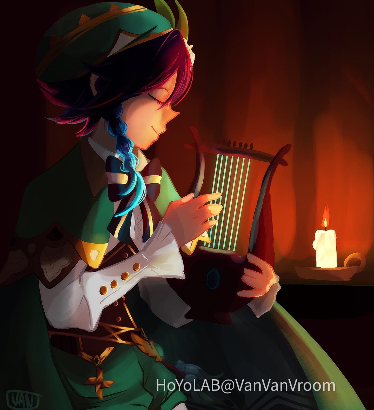 Venti do be singing Genshin Impact | HoYoLAB