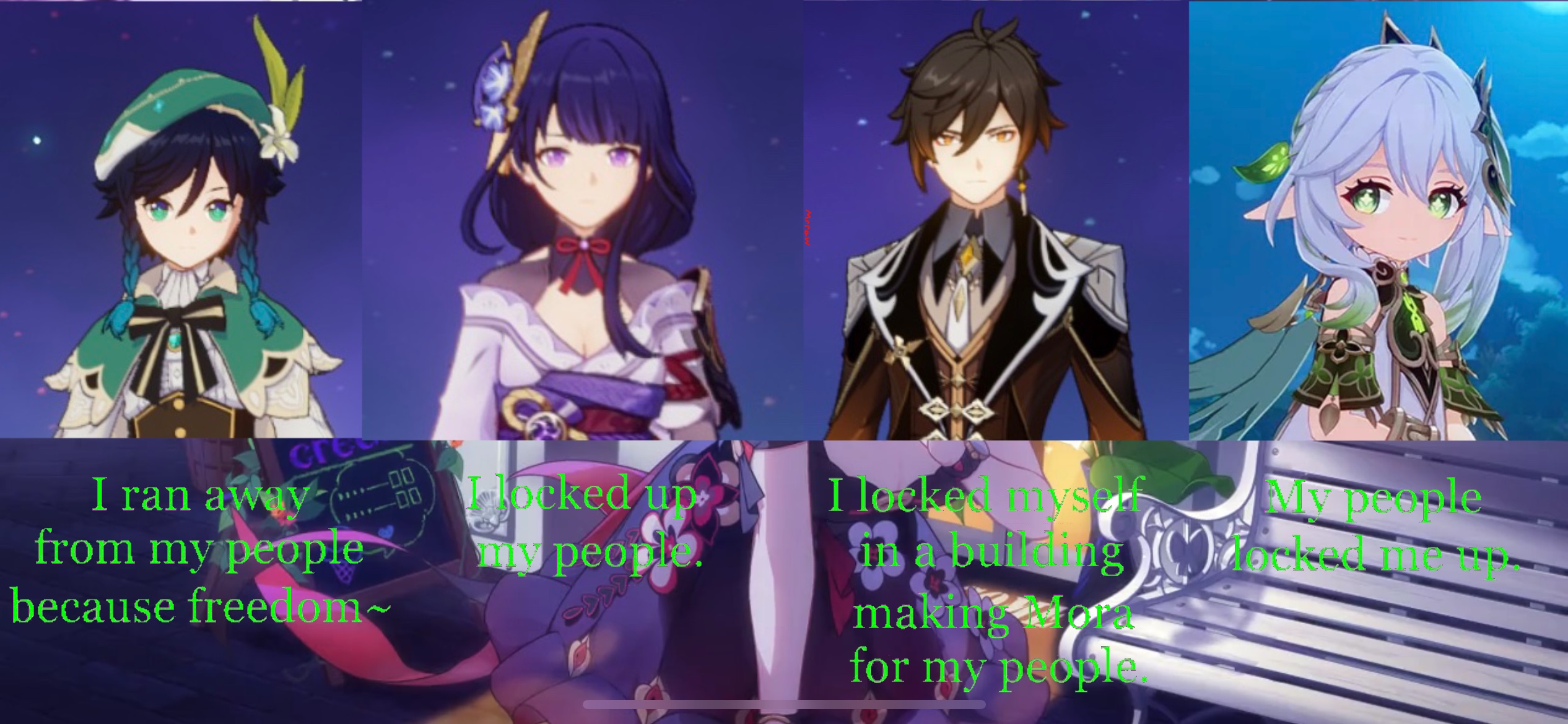 Archons and Their People Genshin Impact | HoYoLAB