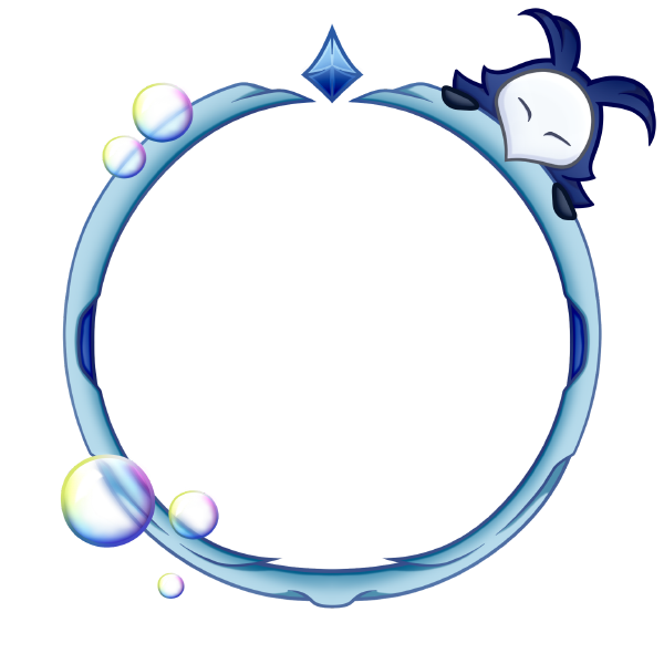 Avatar Frame N2 - Sneaky Hydro Abyss Mage Genshin Impact | HoYoLAB