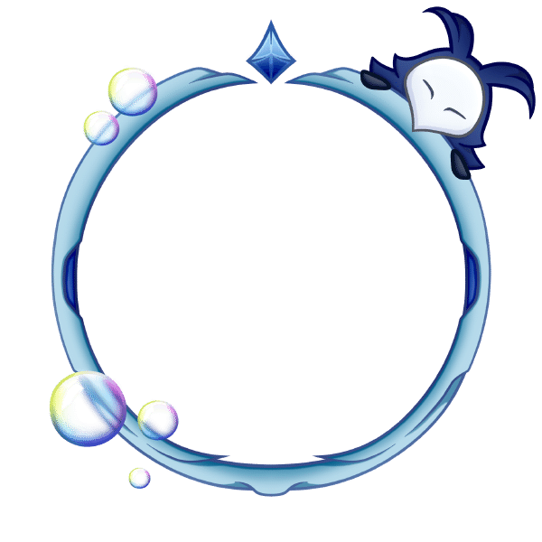 Avatar Frame N2 - Sneaky Hydro Abyss Mage Genshin Impact | HoYoLAB