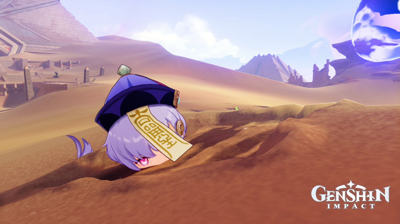 Hu tao finally got qiqi :0 // qiqi gets buried alive (real) Genshin Impact | HoYoLAB