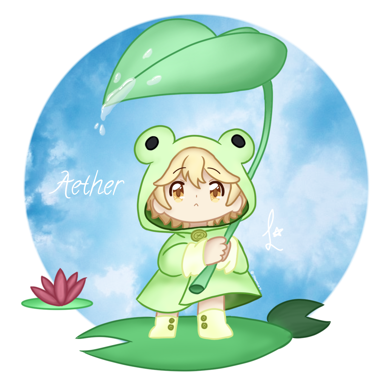 Chibi Aether~ Genshin Impact | HoYoLAB
