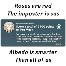 susbedo owo Genshin Impact | HoYoLAB