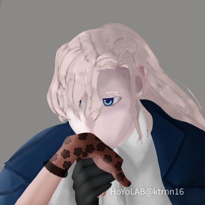 Albedo with long hair. Genshin Impact | HoYoLAB