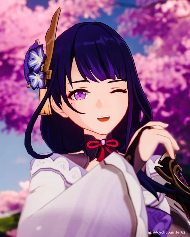 Raiden Shogun pfp Genshin Impact | HoYoLAB