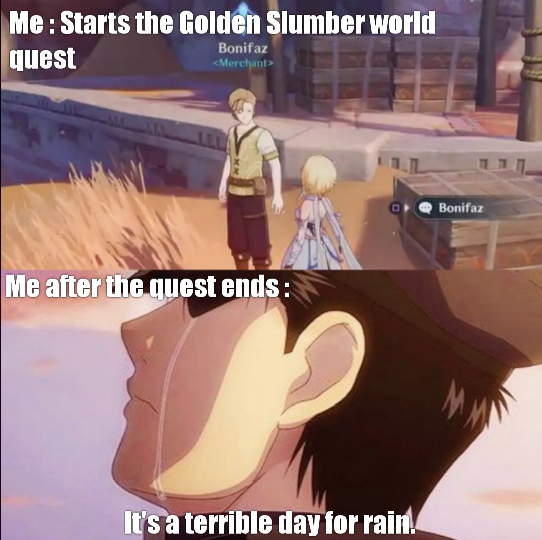 Starting Golden Slumber VS After Golden Slumber Genshin Impact | HoYoLAB