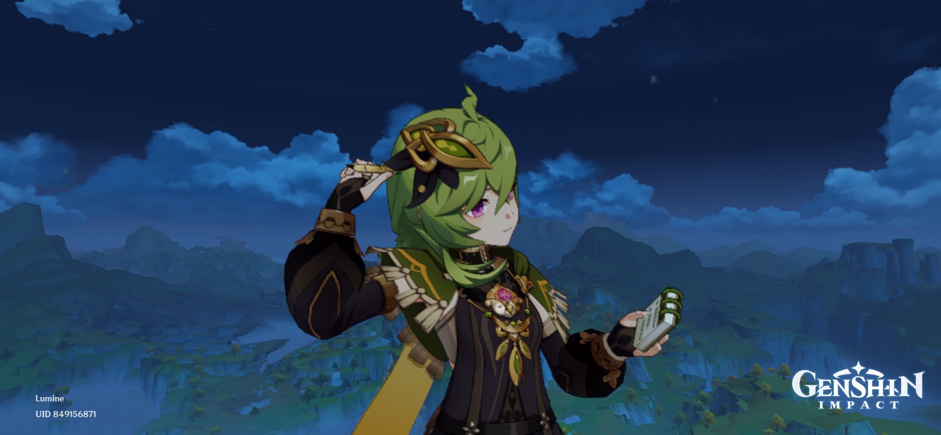 What does collie write about in her idle animation 🤔 Genshin Impact ...