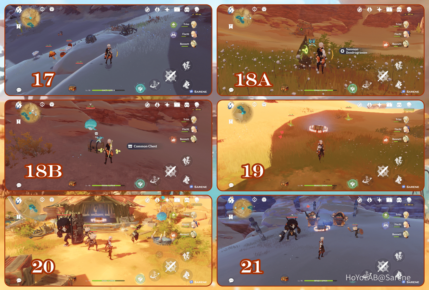 [Version 3.1] All Land of Lower Setekh Common Chests (71 Total) Genshin ...