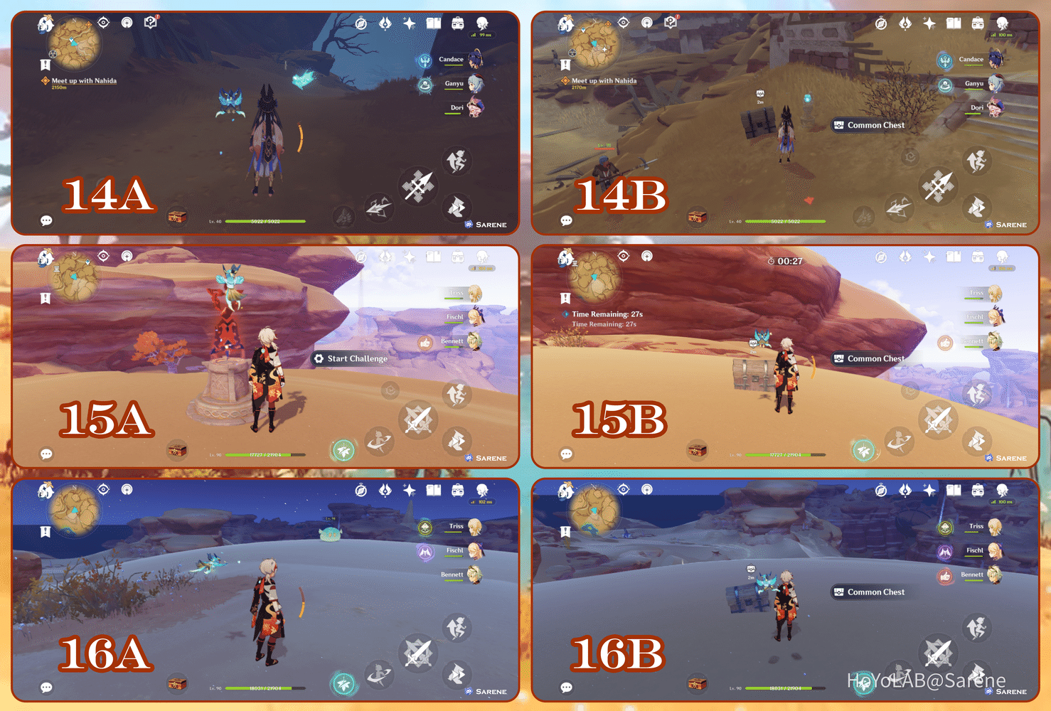 [Version 3.1] All Land of Lower Setekh Common Chests (71 Total) Genshin ...