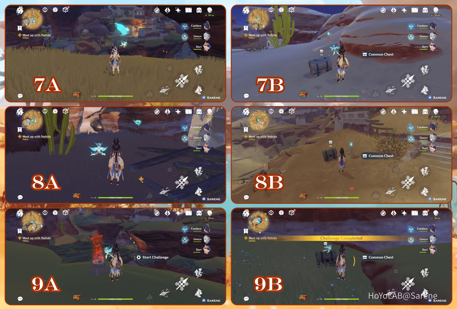 [Version 3.1] All Land of Lower Setekh Common Chests (71 Total) Genshin ...