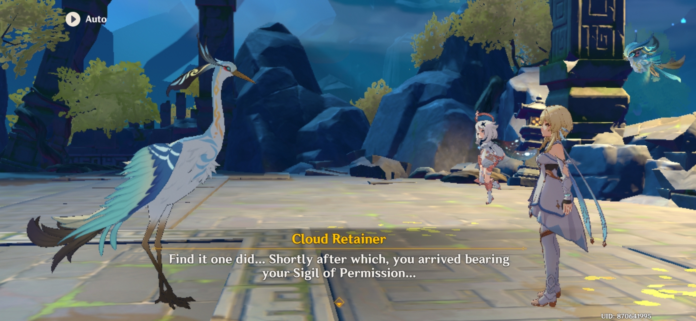 the two cloud retainer meet... Genshin Impact | HoYoLAB