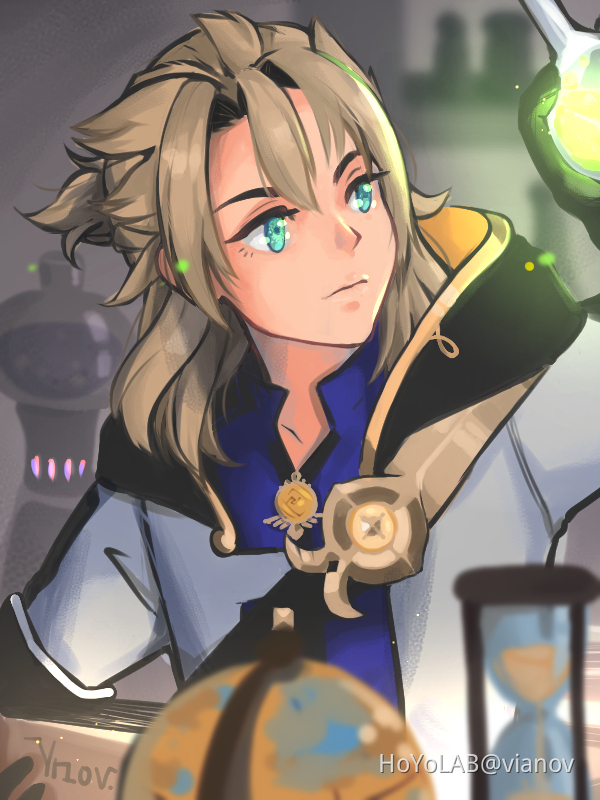 Albedo about to make a special potion, so we can got him in his banner ...