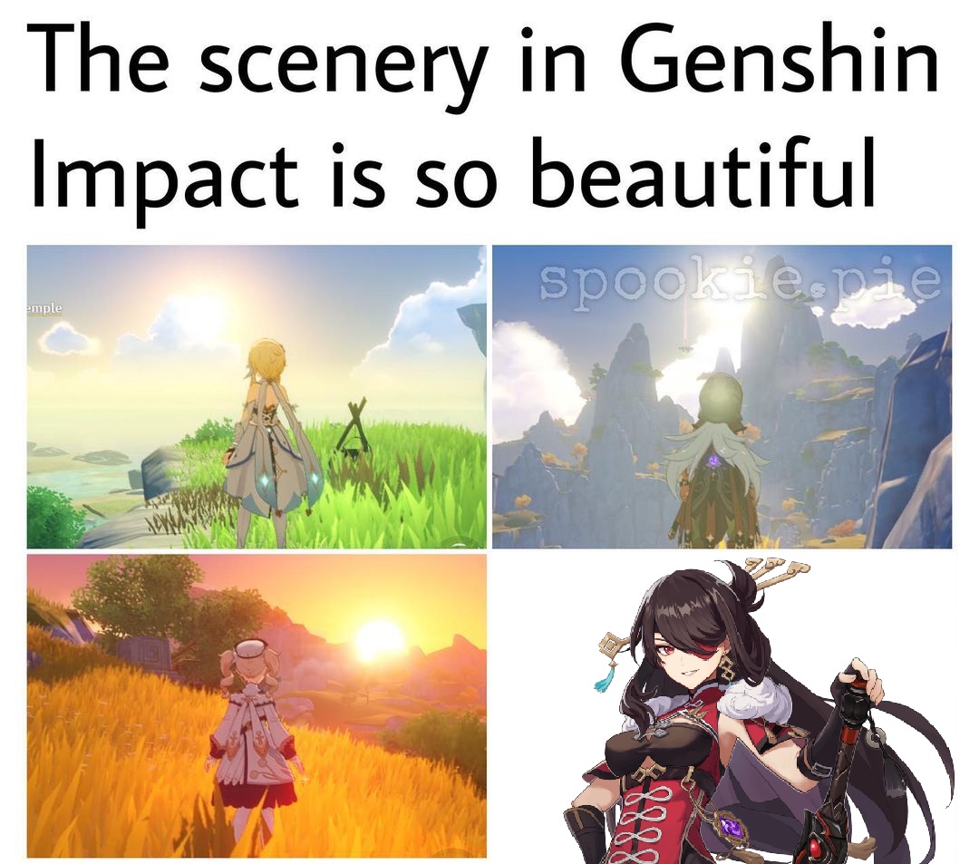 A truly beautiful game Genshin Impact | HoYoLAB