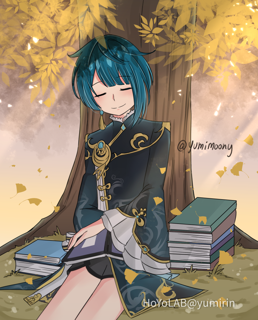 A quiet place to read Genshin Impact | HoYoLAB