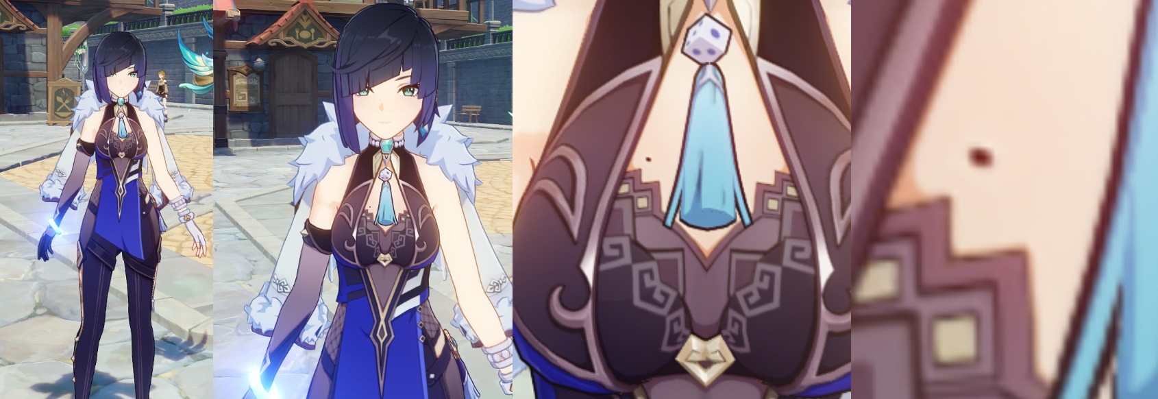 it took me 4,5 months to notice yelans mole Genshin Impact | HoYoLAB