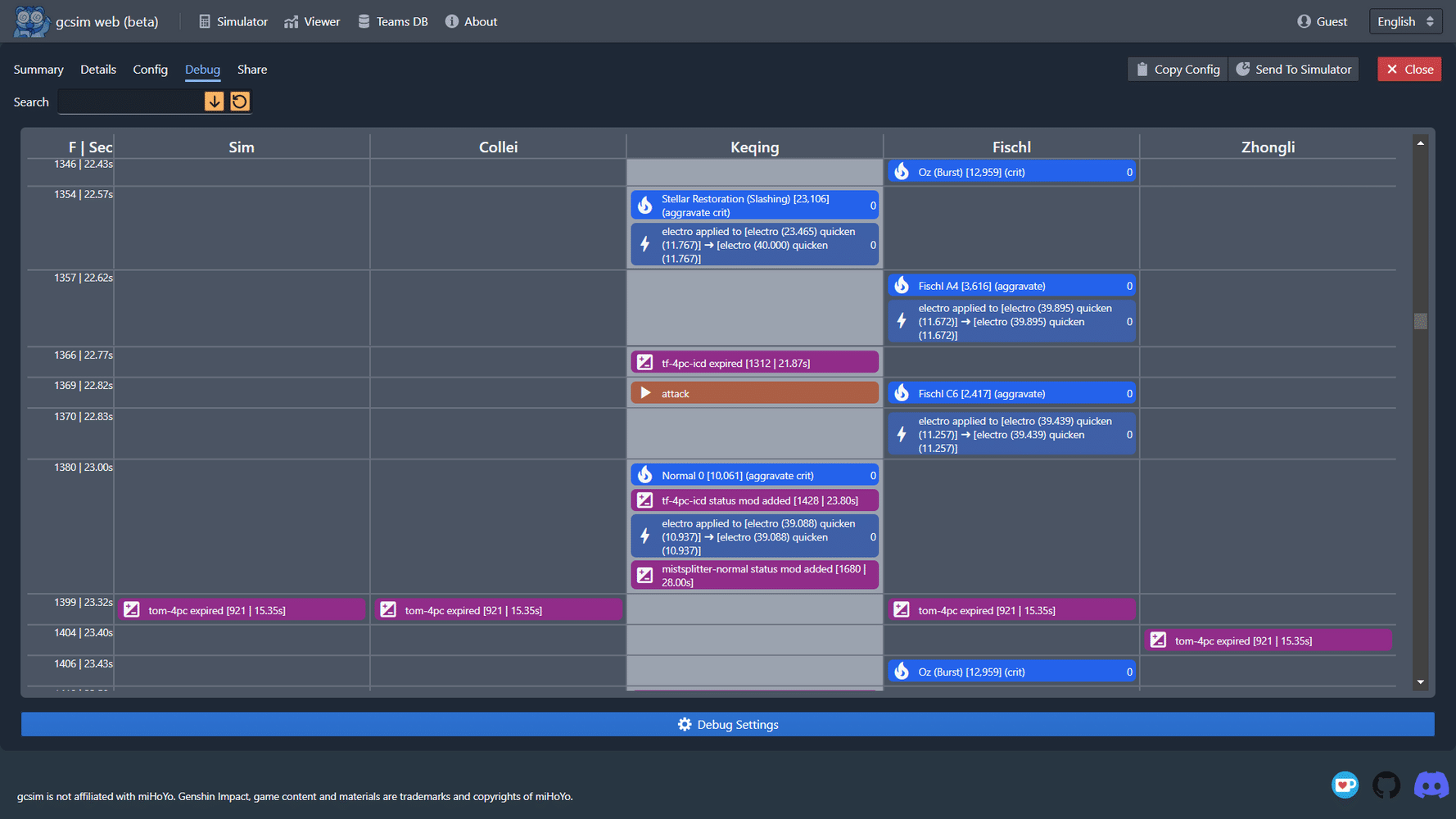 《大人，時代變了。》GCSim :🌱DENDOR🌱 | Genshin Impact | HoYoLAB