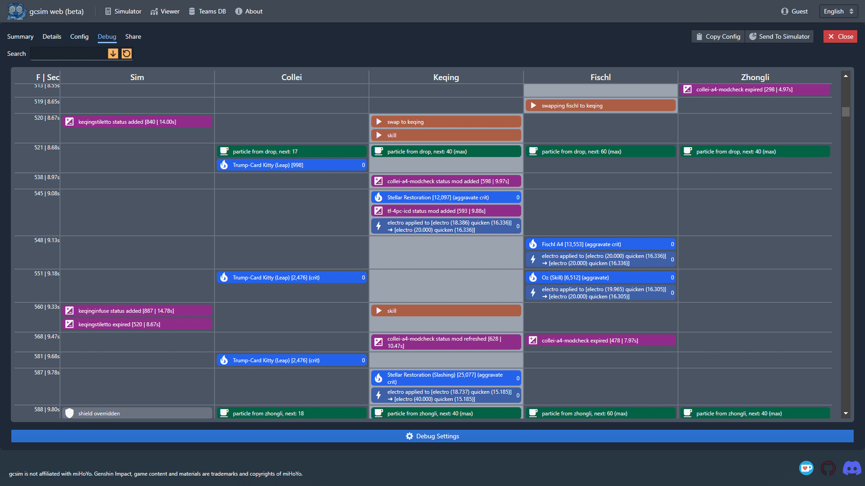 《大人，時代變了。》GCSim :🌱DENDOR🌱 | Genshin Impact | HoYoLAB