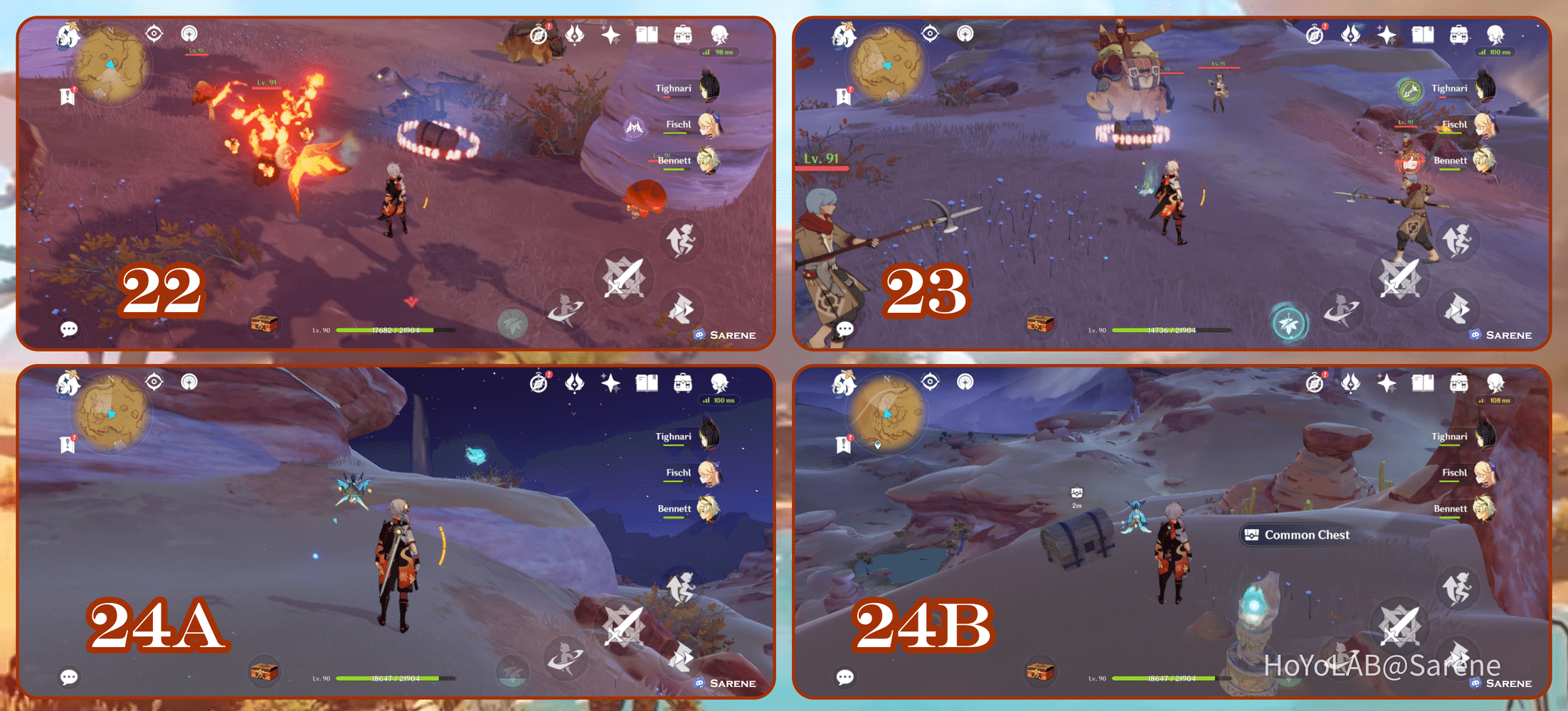 [Version 3.1] All Land of Lower Setekh Common Chests (71 Total) Genshin ...