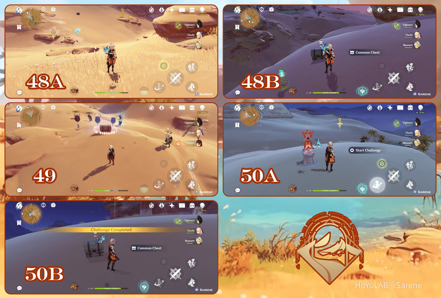 [Version 3.1] All Land of Lower Setekh Common Chests (71 Total) Genshin ...