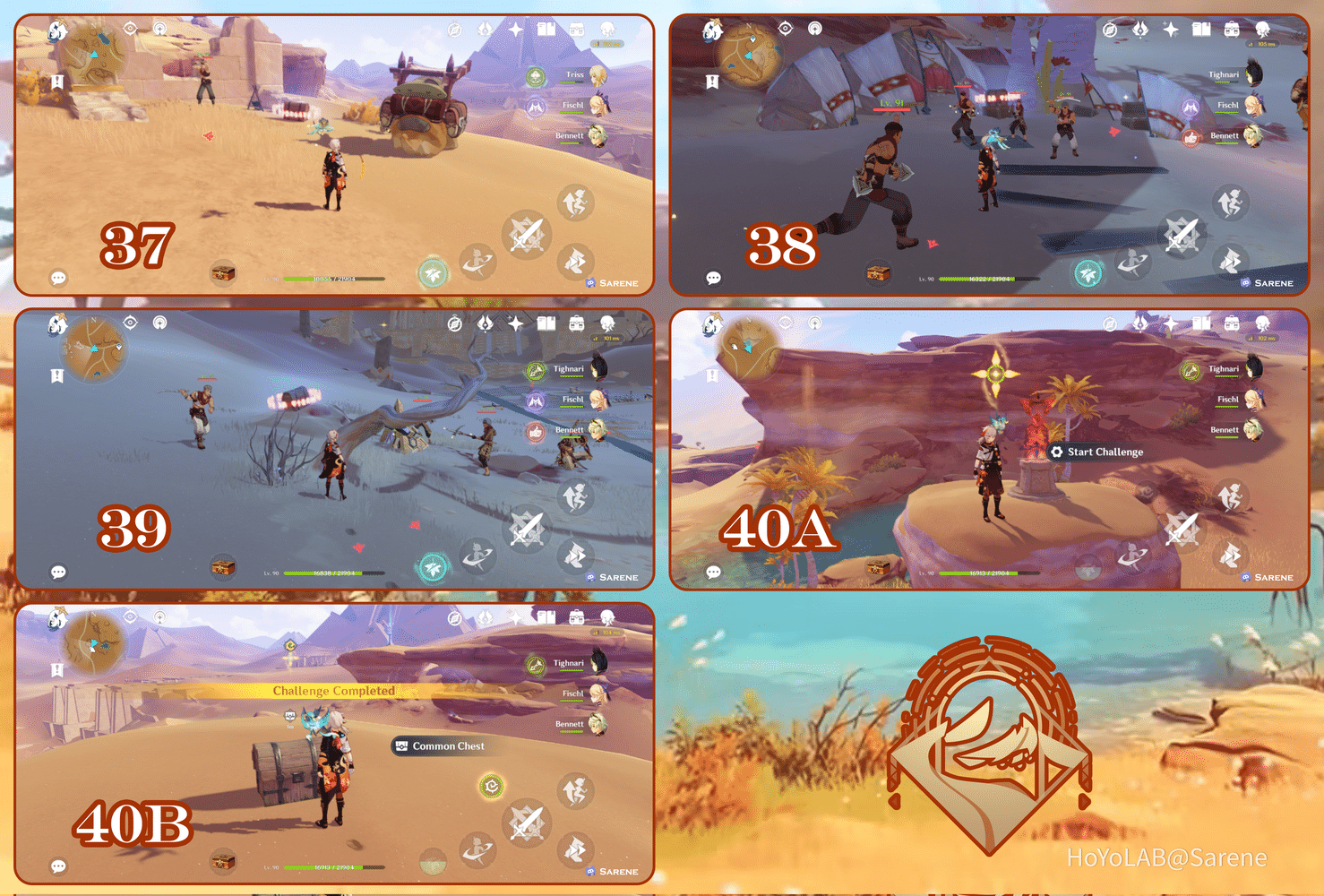 [Version 3.1] All Land of Lower Setekh Common Chests (71 Total) Genshin ...