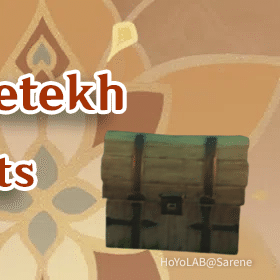 [Version 3.1] All Land of Upper Setekh Common Chests (40 Total) Genshin ...