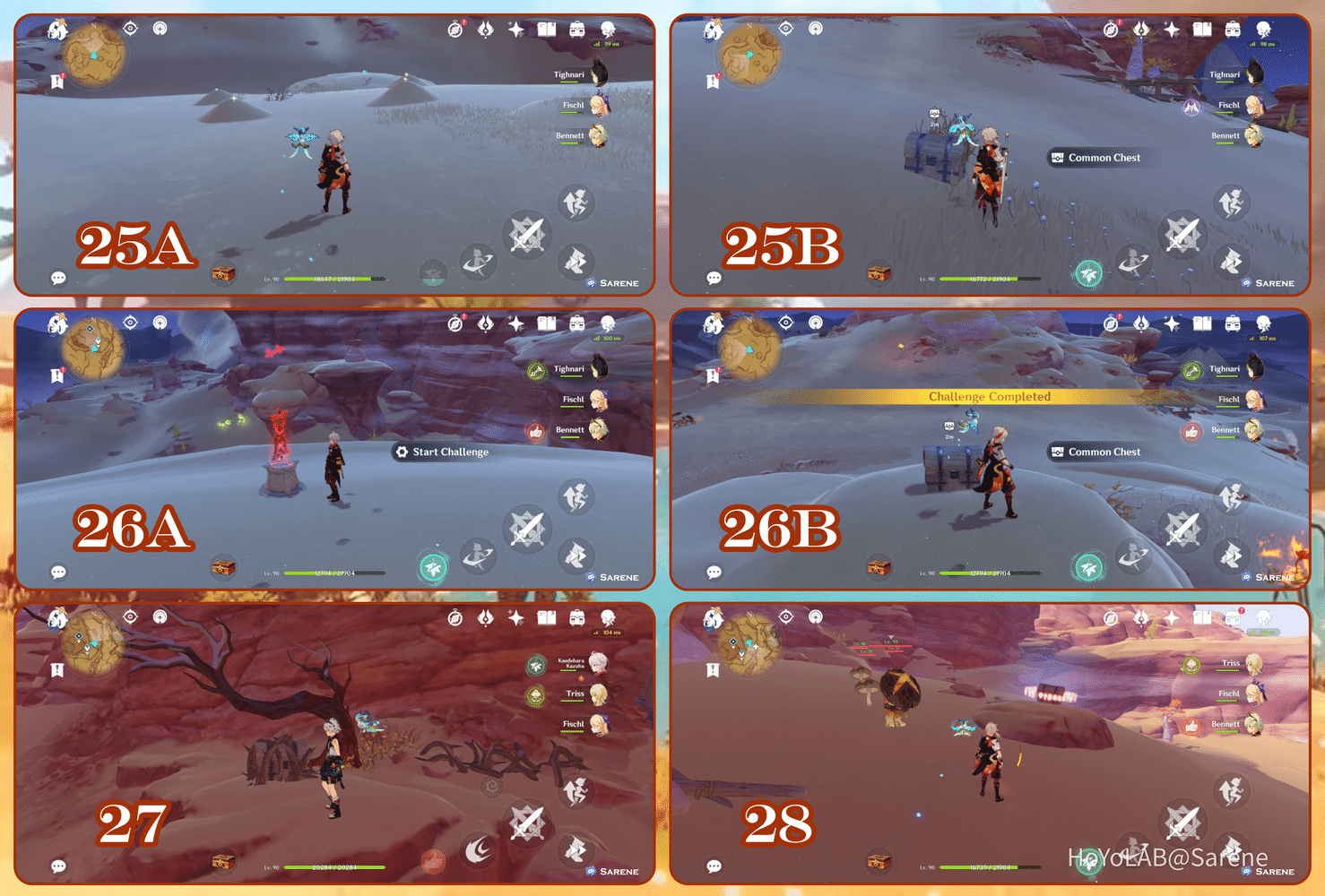 [Version 3.1] All Land of Lower Setekh Common Chests (71 Total) Genshin ...