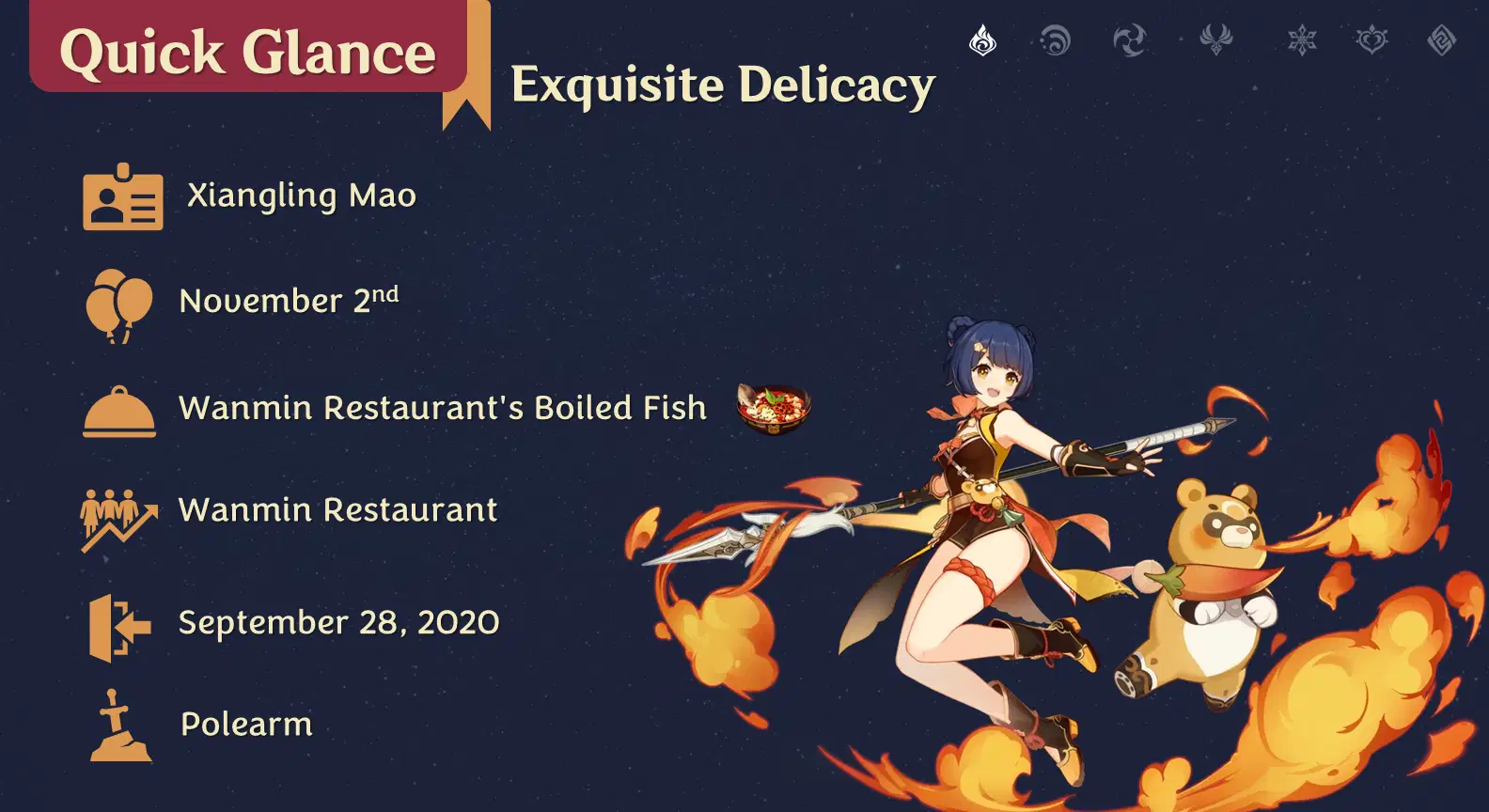 Xiangling | Character Guide [v3.1] Genshin Impact | HoYoLAB