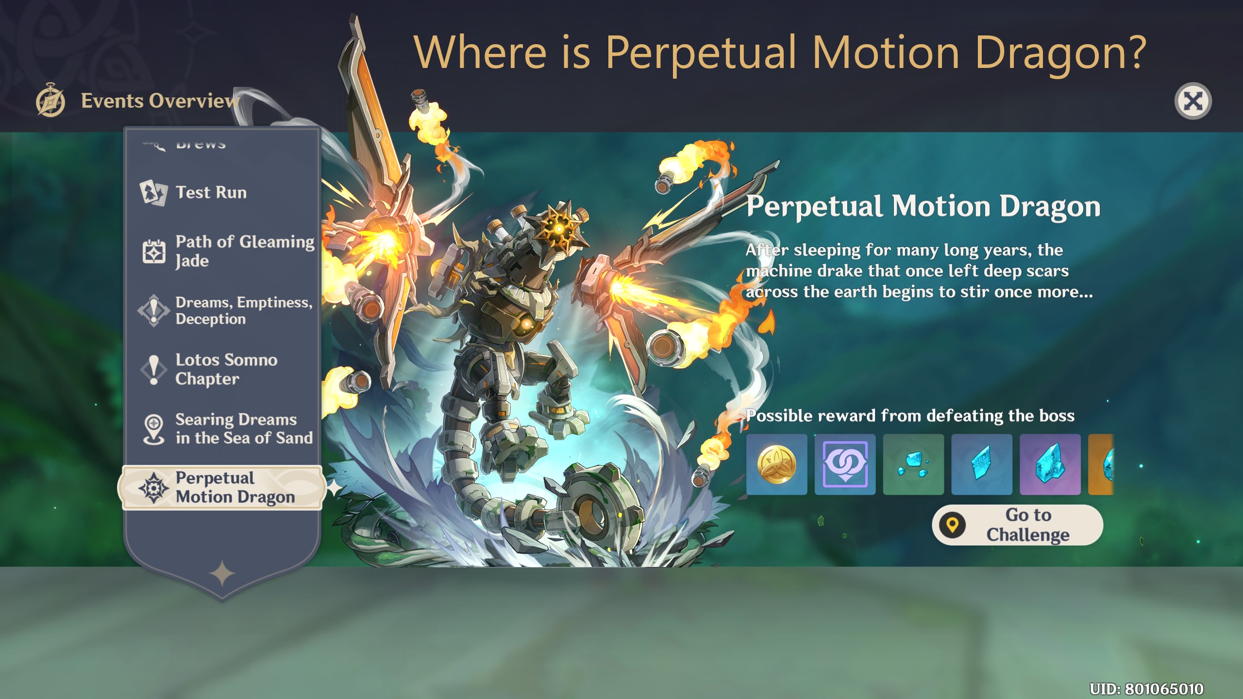 Short Guide to Anything Series - Where is Perpetual Motion Dragon ...