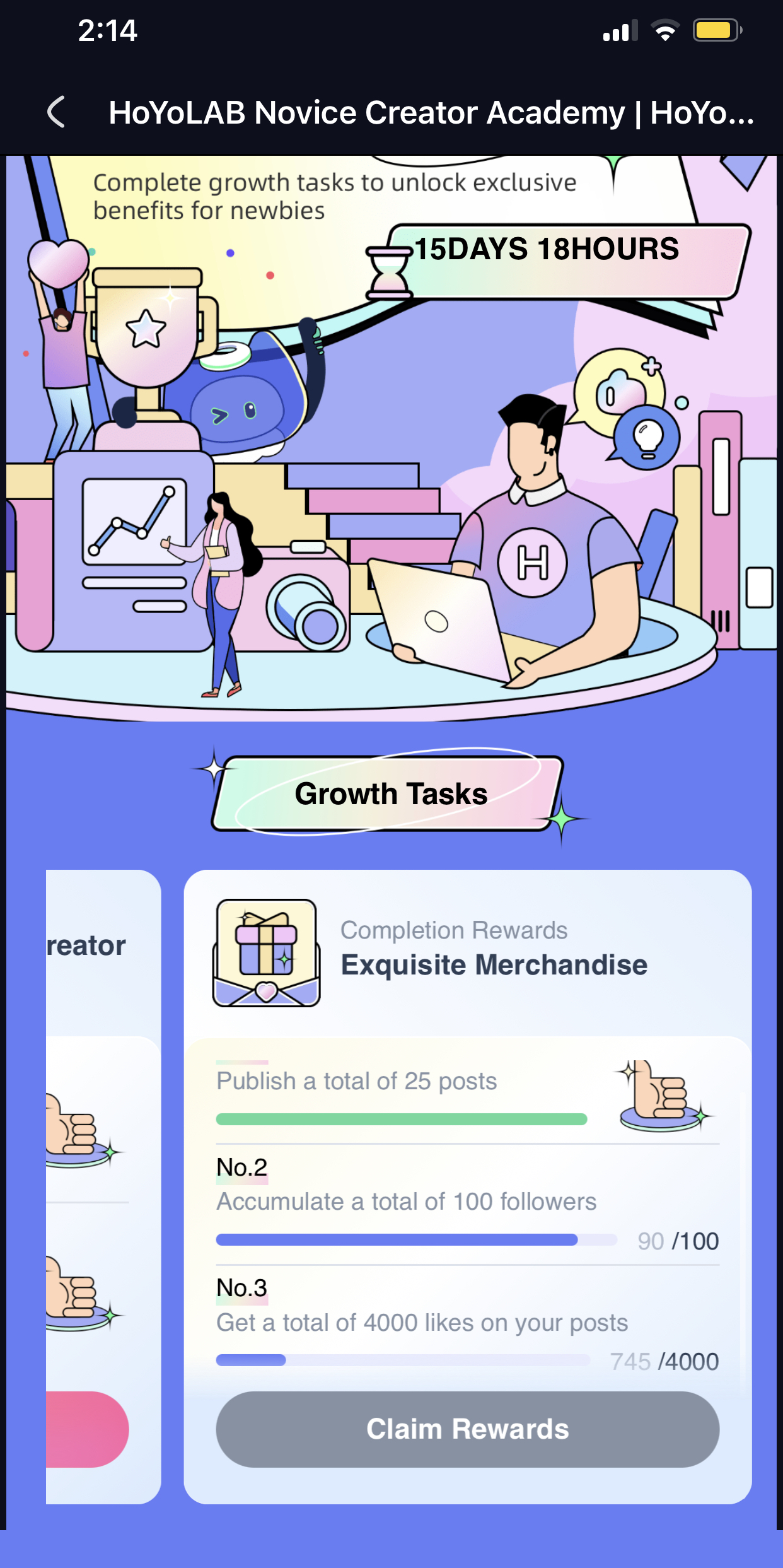 progress 🦆 | HoYoLAB