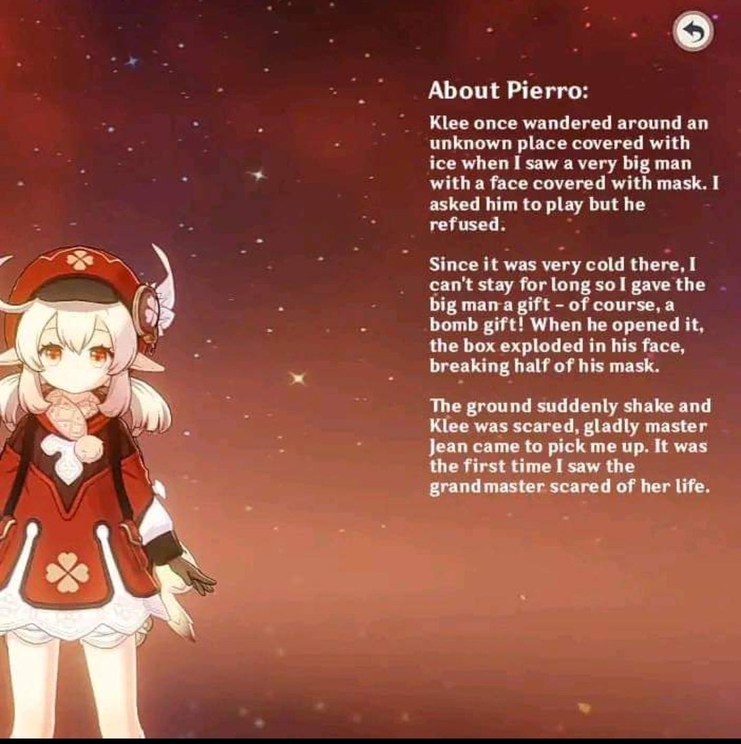 Babe wake up pierro lore just droped Genshin Impact | HoYoLAB