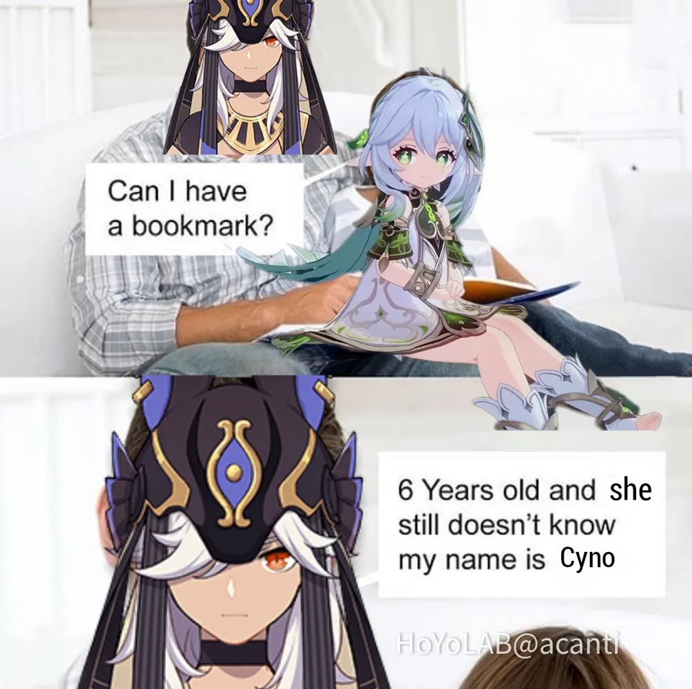 Cyno's dad jokes part 2 Genshin Impact | HoYoLAB