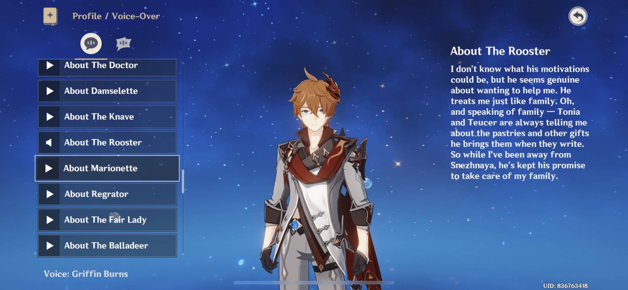 Childe’ insight on other Fatui Harbinger Genshin Impact | HoYoLAB