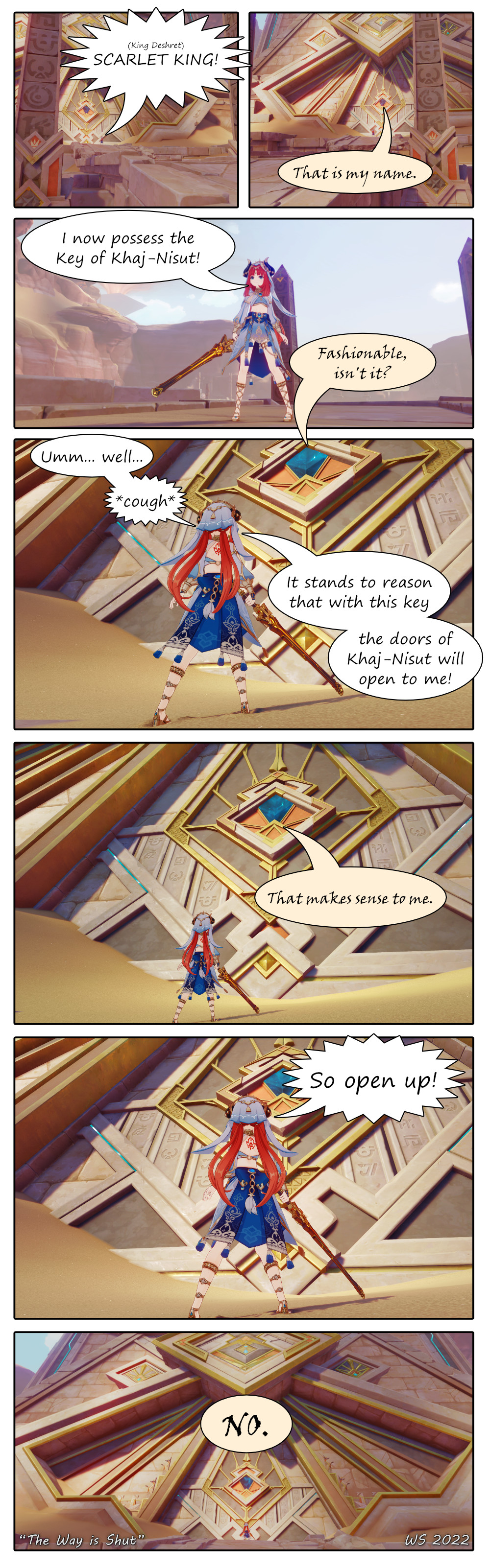The Way is Shut (Comic) Genshin Impact | HoYoLAB