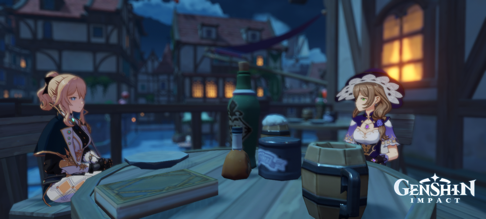 Late night date night Genshin Impact | HoYoLAB