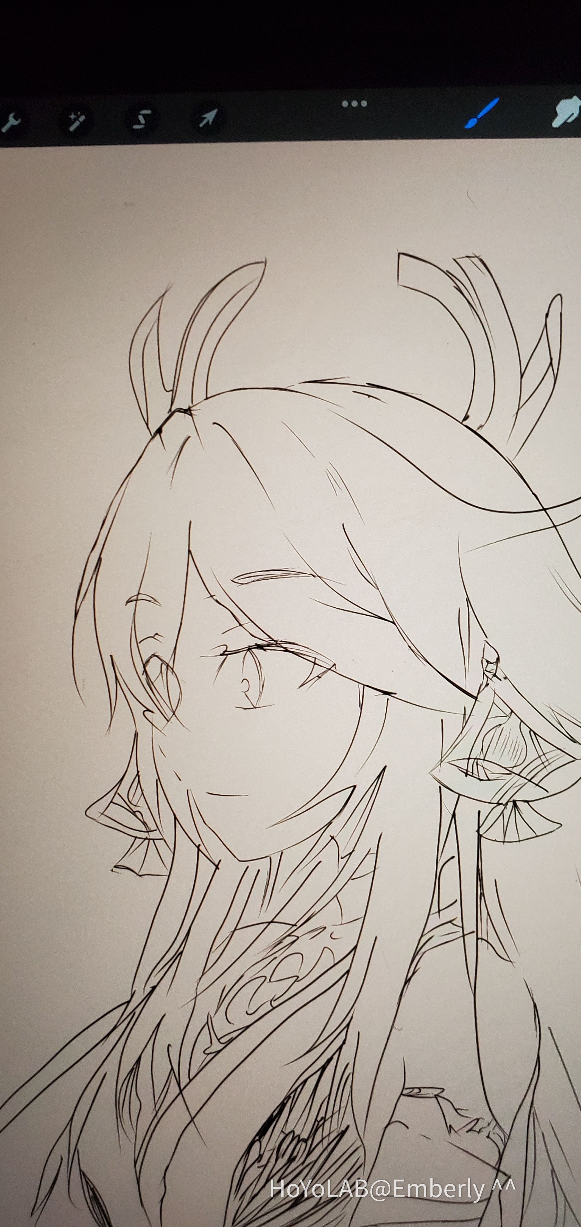 Sketch of my love Yae Miko Genshin Impact | HoYoLAB