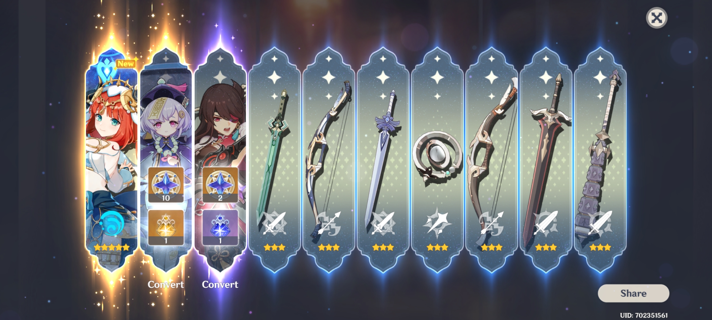 Lucky pull Genshin Impact | HoYoLAB