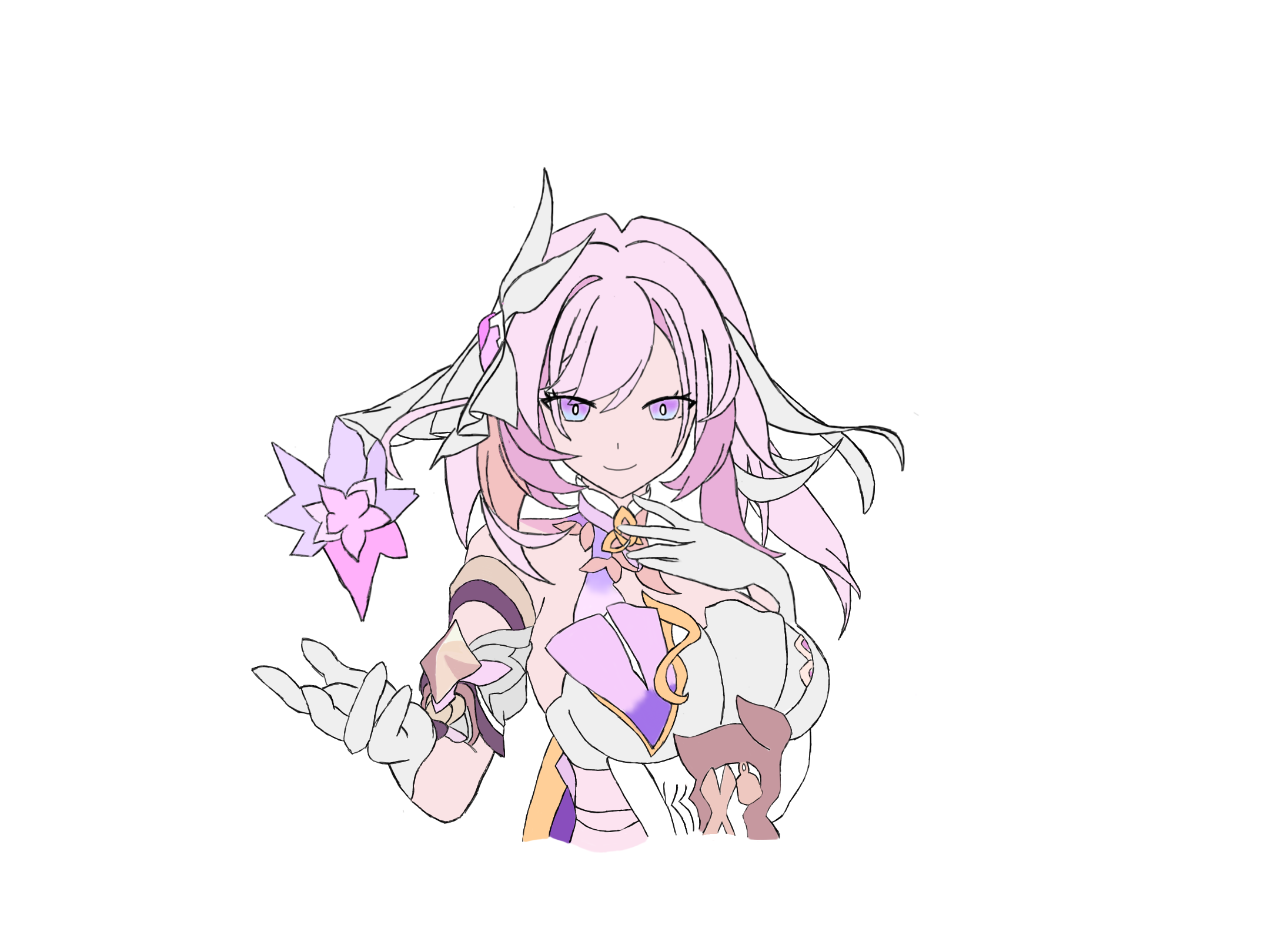 My very first honkai art :D Honkai Impact 3rd | HoYoLAB