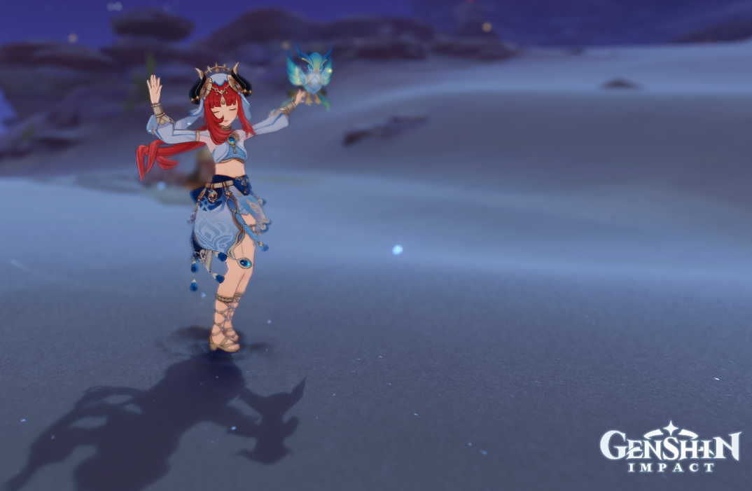 there is a big thing in the back, admire nilou Genshin Impact | HoYoLAB