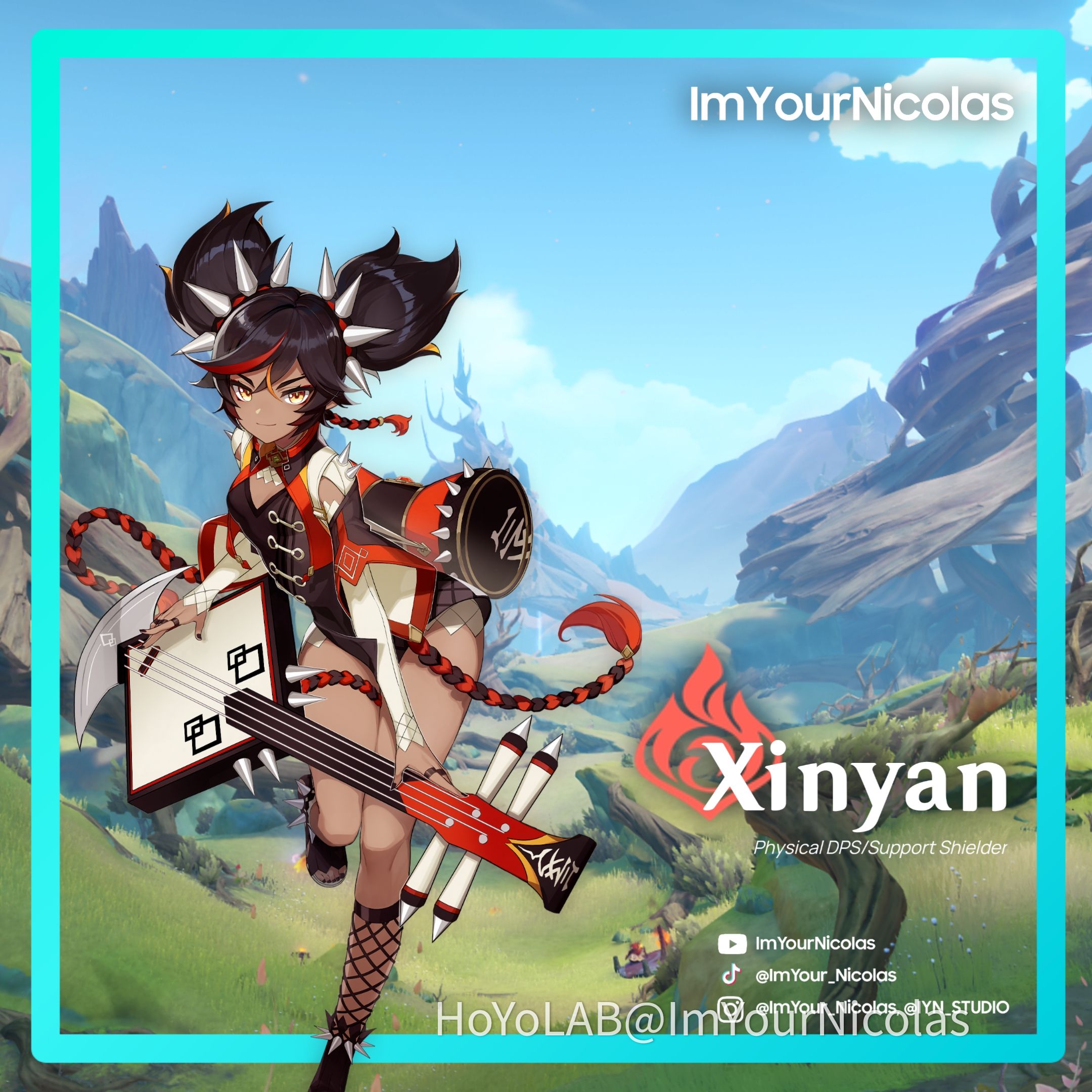 Guide Xinyan by ImYourNicolas Genshin Impact | HoYoLAB