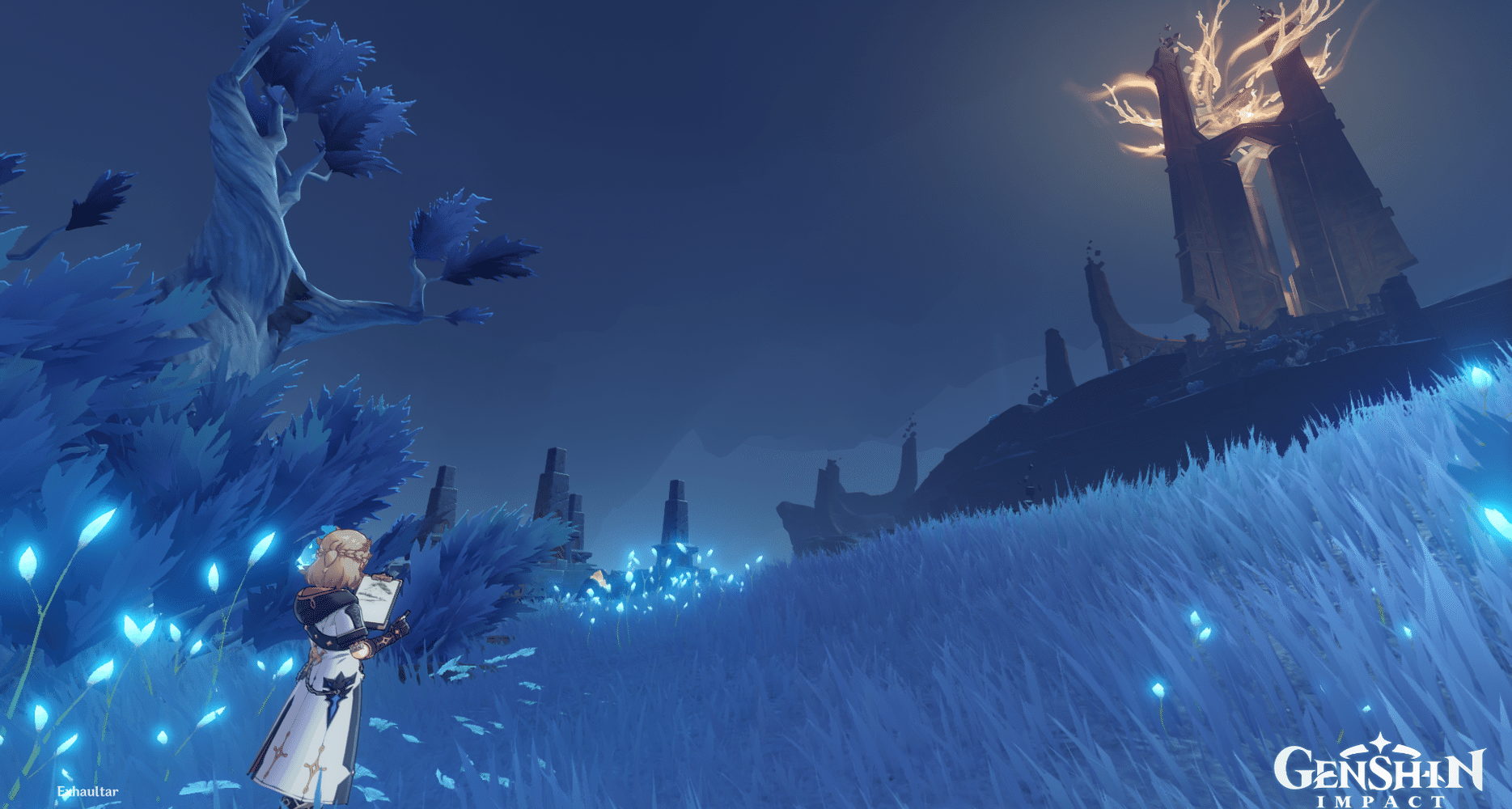 Screenshots of some cool places or times Albedo could gather ...